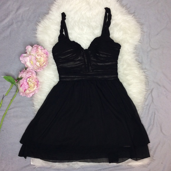 bebe | Dresses | Nwt Black Bebe Dress | Poshmark